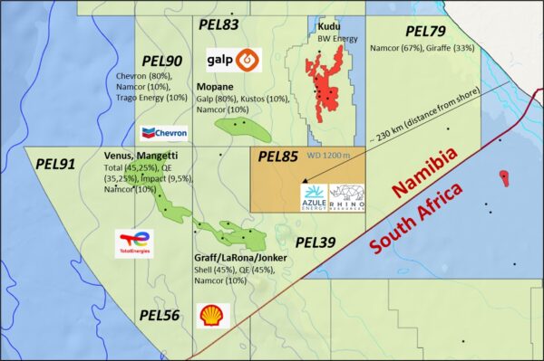 Azule Energy anuncia descoberta de petróleo na Costa da Namíbia ...